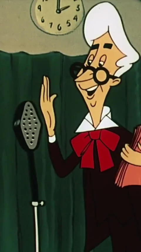 1950 - In this animated film, an auto me... | Stock Video | Pond5