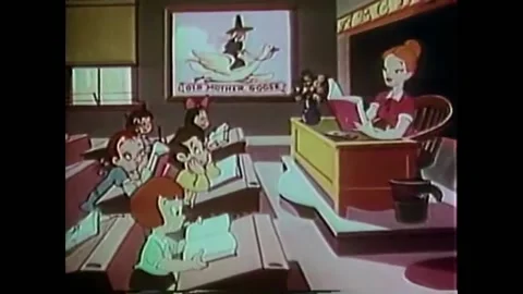 1950 - In this animated film, Little Aud... | Stock Video | Pond5