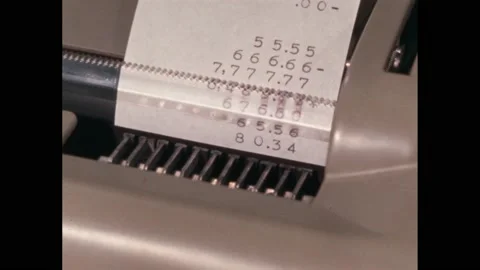 Adding Machine Stock Videos – Royalty-Free HD & 4K Videos | Pond5