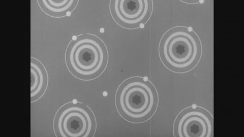 1950S: ANIMATED DIAGRAM OF COPPER ATOMS ... | Stock Video | Pond5