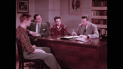 1950s: clapper board by memo, hand holds... | Stock Video | Pond5