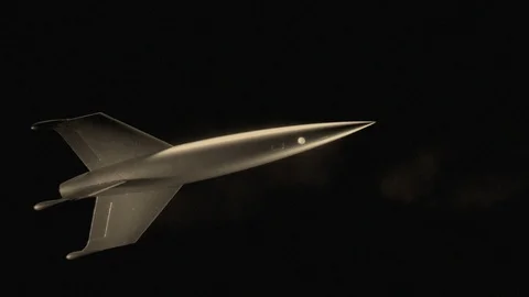 1950's ERA ROCKET SHIP FLYING IN OUTER S... | Stock Video | Pond5