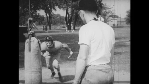 Football Tackle Dummy Stock Videos – Royalty-Free HD & 4K Videos
