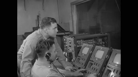 Tv Control Room Vintage Stock Footage ~ Royalty Free Stock Videos | Pond5