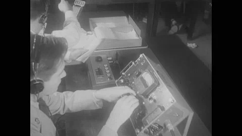 1950s: People counting ballots at table.... | Stock Video | Pond5