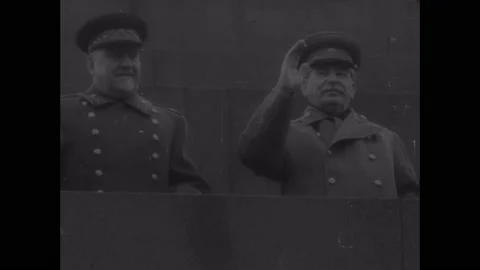 Joseph Stalin Waves Stock Video Footage | Royalty Free Joseph Stalin ...