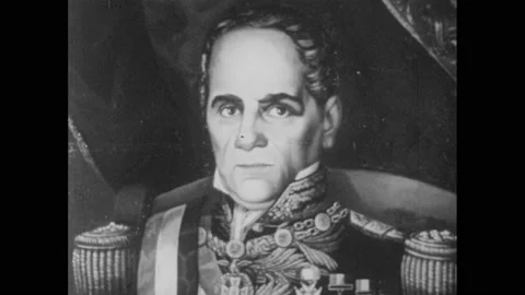 1950s: Portrait of Santa Ana, zoom in. E... | Stock Video | Pond5