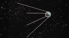 Russian Sputnik Astronaut