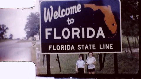Welcome To Florida Sign Stock Videos – Royalty-Free HD & 4K Videos | Pond5