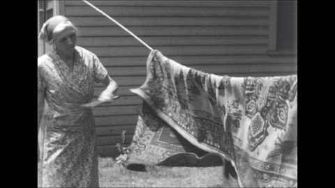 Beat Rug Stock Footage ~ Royalty Free Stock Videos | Pond5