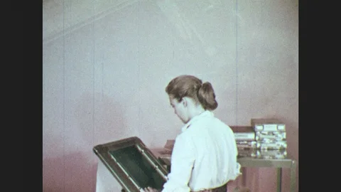 Mimeograph Machine Stock Video Footage | Royalty Free Mimeograph ...