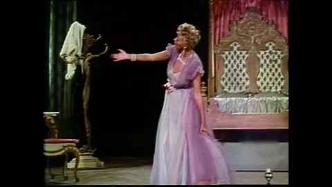 1953 - Lili St. Cyr dances on stage in a... | Stock Video | Pond5