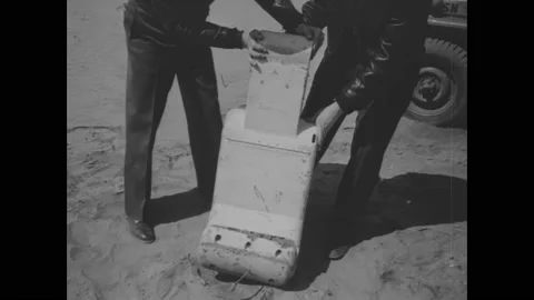 1954 - The first fully automatic ejector... | Stock Video | Pond5