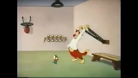 1955 - In this animated film, Herman the... | Stock Video | Pond5