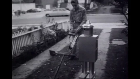 1955 | Arthur the Mechanical Robot Creat... | Stock Video | Pond5