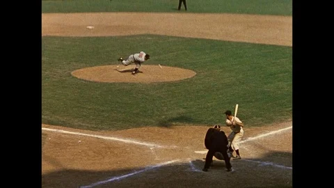 1955-Baseball / World Series / New York ... | Stock Video | Pond5
