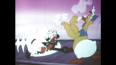 1957 - In this animated film, Baby Huey ... | Stock Video | Pond5