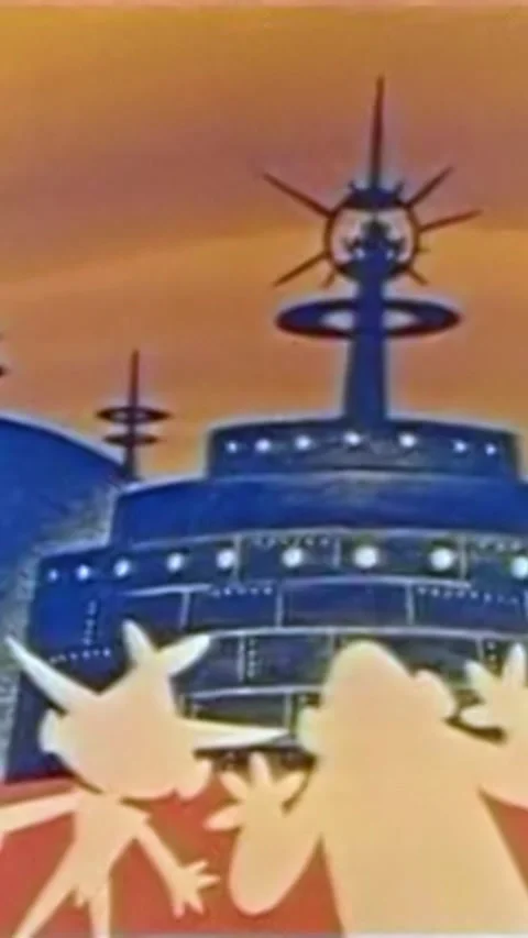 1958 - In this animated film Colonel Ble... | Stock Video | Pond5