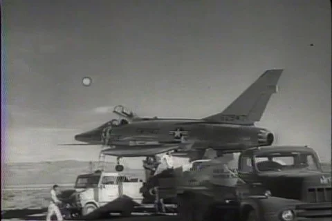 1959 Zero Length Launching Super Sonic F... | Stock Video | Pond5