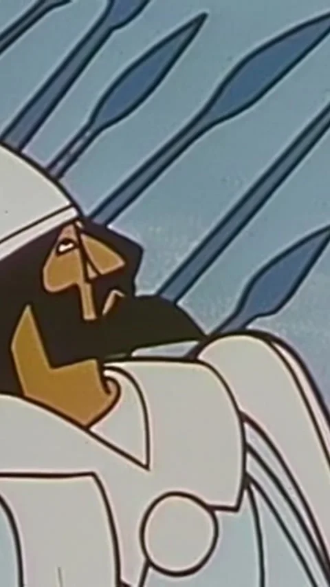 1960 - In this animated film, David leav... | Stock Video | Pond5