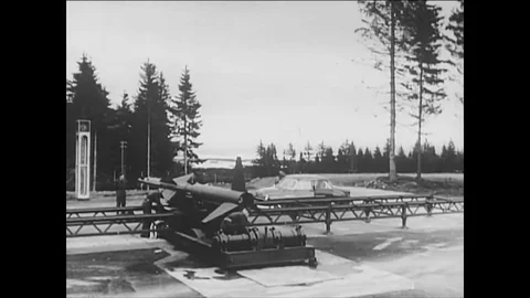 1960 - Colonel Kendall and Bill look at ... | Stock Video | Pond5