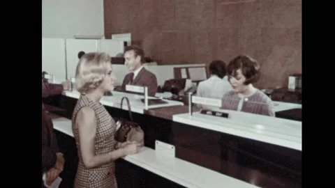1990S Bank Teller Stock Videos – Royalty-Free HD & 4K Videos