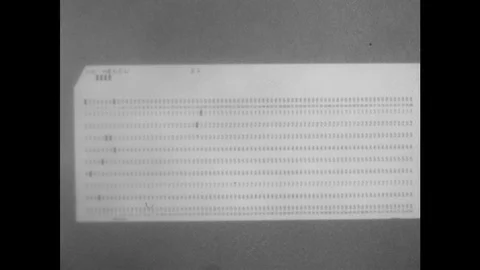 Punch Card Stock Videos – Royalty-Free HD & 4K Videos | Pond5