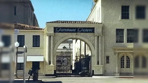 1960's Film Footage of the Paramount Stu... | Stock Video | Pond5