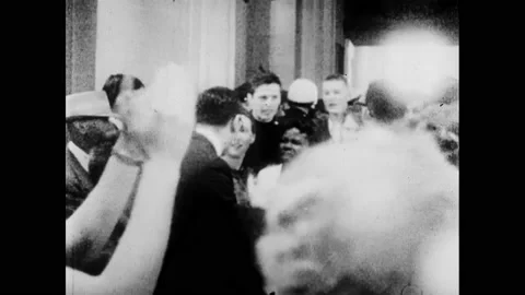 People Clapping Vintage Stock Video Footage | Royalty Free People ...