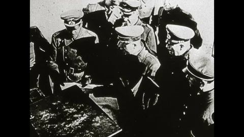 1960s: High angle, Adolf Hitler with off... | Stock Video | Pond5