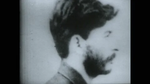 1960s: Mug shots of Stalin from Siberia.... | Stock Video | Pond5