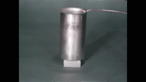 1960s: Set up of Faraday Ice Bucket expe... | Stock Video | Pond5