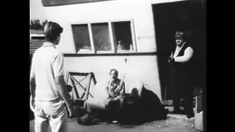 1961 - In this crime film, a fat man poi... | Stock Video | Pond5