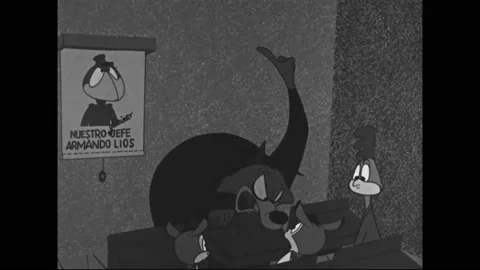 1962 - In this Cold War cartoon featurin... | Stock Video | Pond5