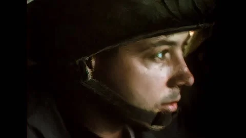 1962 Cold War - faces of the soldiers fl... | Stock Video | Pond5