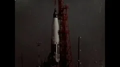 Friendship 7 Spacecraft Take Off