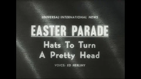 1963 - Women model myriad types of Easte... | Stock Video | Pond5