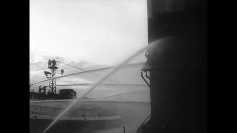 Firefighting On Ship Stock Videos – Royalty-Free HD & 4K Videos