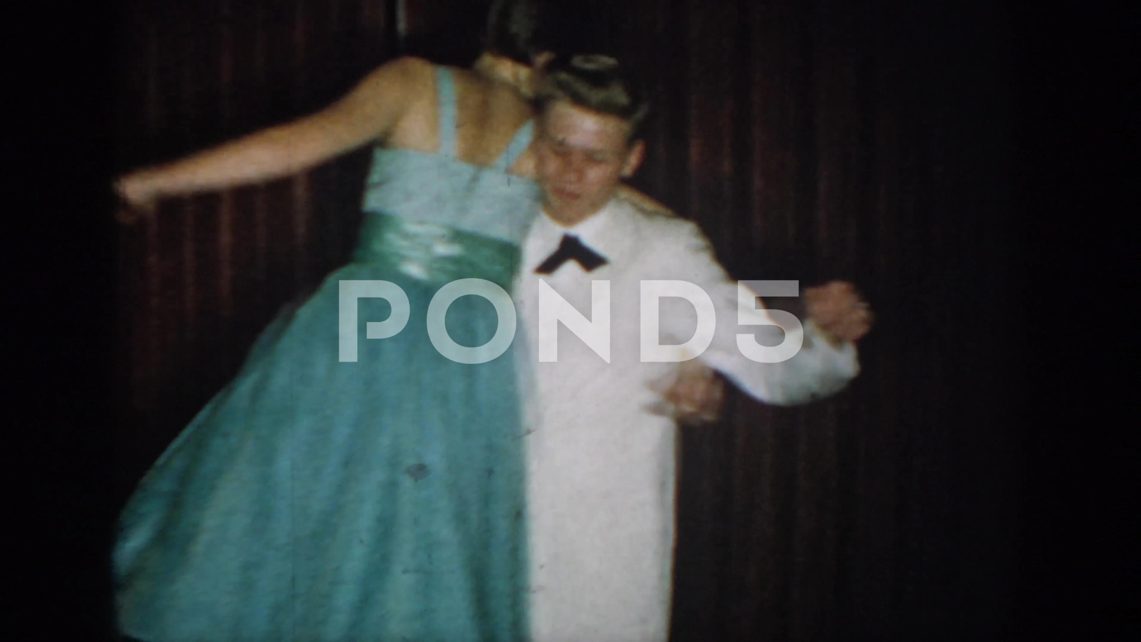 Awkward Couple Dancing