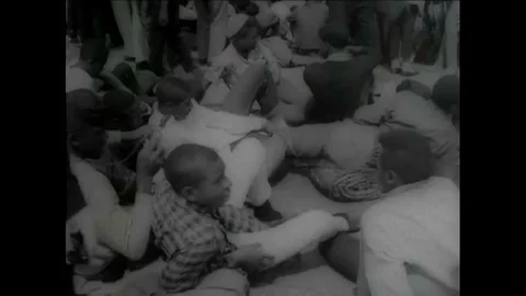 1965 - silent footage of the civil right... | Stock Video | Pond5