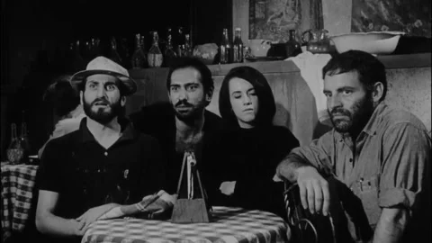 1966 - In this B movie, beatniks struggl... | Stock Video | Pond5