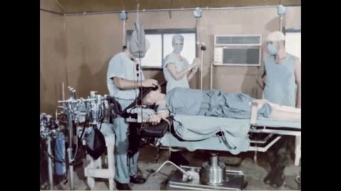 1966 Vietnam War - Wounded Soldier in a ... | Stock Video | Pond5