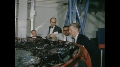 1967-Apollo 1 / Accident / Scientist / 1... | Stock Video | Pond5