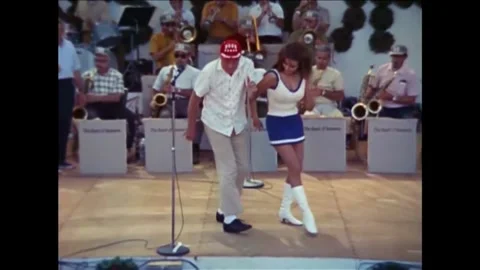 1967 - Bob Hope dances and sings with Ra... | Stock Video | Pond5