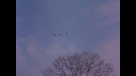 1967 - Roger Chaffee's funeral processio... | Stock Video | Pond5