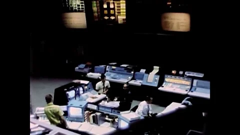 1967 - The Space Flight Operations Facil... | Stock Video | Pond5