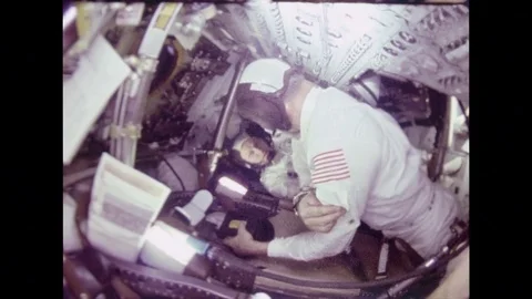 1968-Apollo 8 / NASA / Crew / Private Fo... | Stock Video | Pond5
