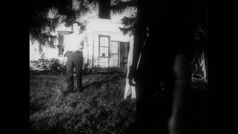 1968 - In this horror film, a horde of z... | Stock Video | Pond5