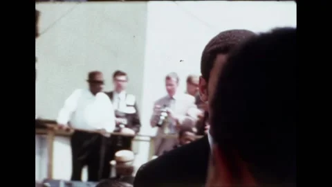 1968 Procession for Dr. Martin Luther Ki... | Stock Video | Pond5