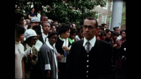 1968 Procession for Dr. Martin Luther Ki... | Stock Video | Pond5